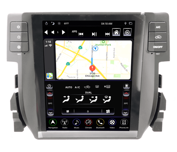 Upgrade Your Drive: LinksWell Honda Civic 10.4" Android Radio/Tablet ...