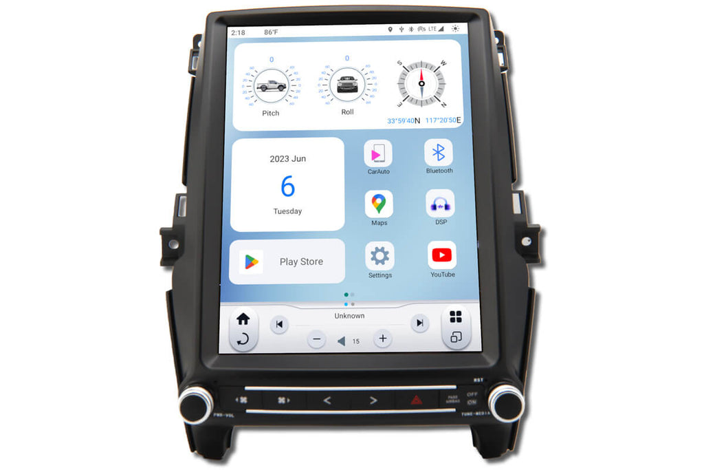 Linkswell TS-FDRG12-1RR-6H T-Style Radio for 2019-2022 Ford Ranger - 12 ...