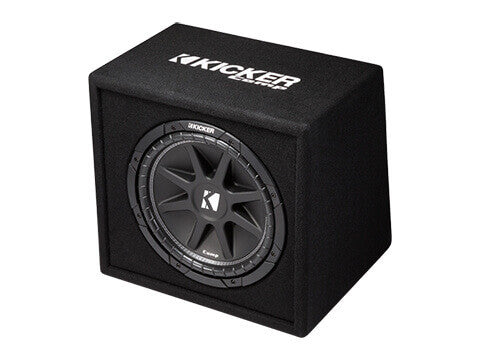 Kicker 43VC124 - Vented 12" Comp Enclosure – Santa Clarita Auto Sound