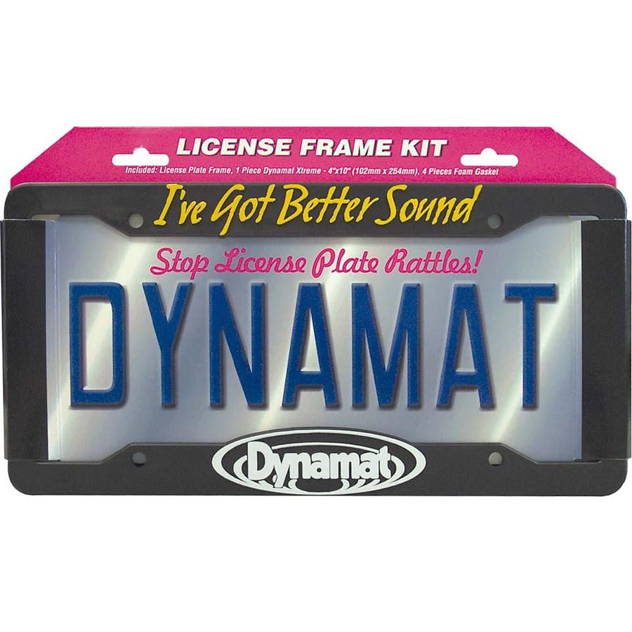Dynamat License Plate Kit 19100 – Santa Clarita Auto Sound