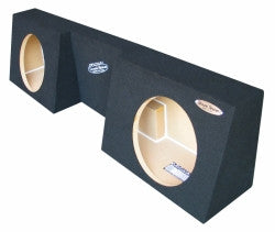 Ford F-150 Reg-Cab 10" Dual Sealed Enclosure with Center Console ...