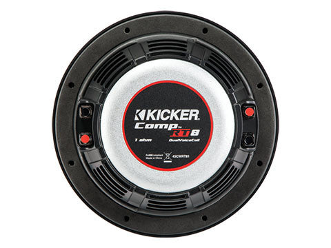 Kicker 43CWRT82 - 8" CompRT 2 Ohm – Santa Clarita Auto Sound